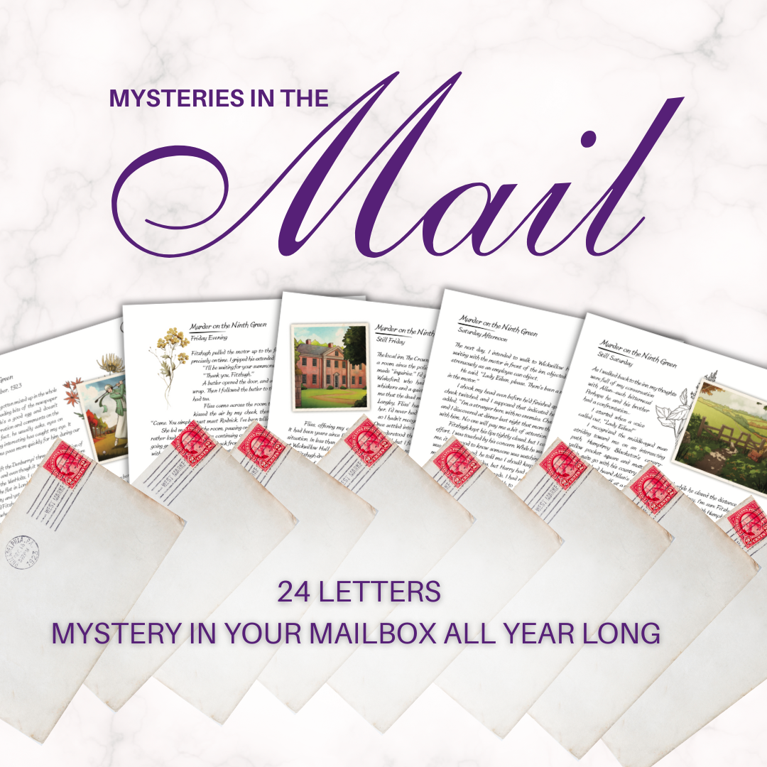 Mysteries in the Mail (LETTER SUBSCRIPTION) – Sara Rosett Books